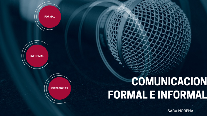 comunicacion formal e informal by sara noreña on Prezi
