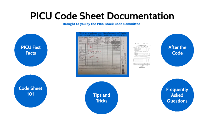 PICU Code Sheet Documentation by Jennifer Hammontree on Prezi