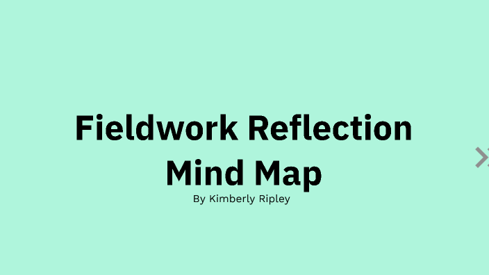 Fieldwork Reflection Mind Map by Kimberly Ripley on Prezi