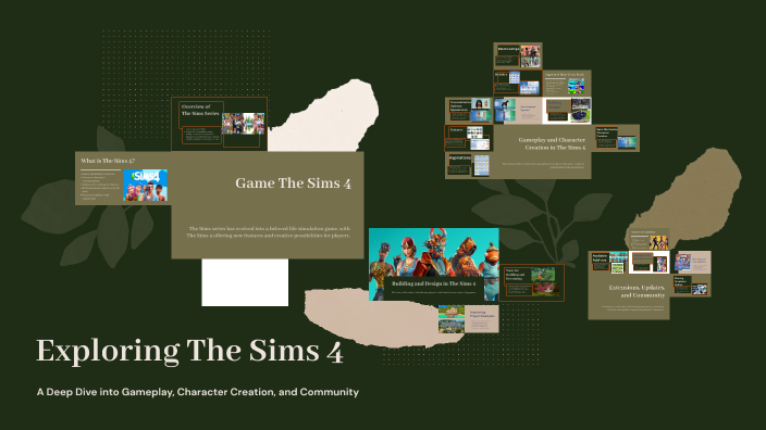 Exploring The Sims 4 by Antosia Kucia on Prezi