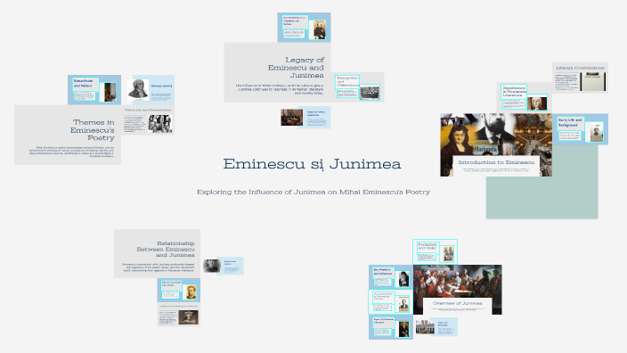 Eminescu și Junimea by Liviu 2023 on Prezi