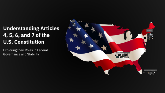 Understanding Articles 4, 5, 6, and 7 of the U.S. Constitution by ...