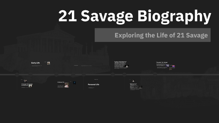 21 Savage Biography by brody hill on Prezi
