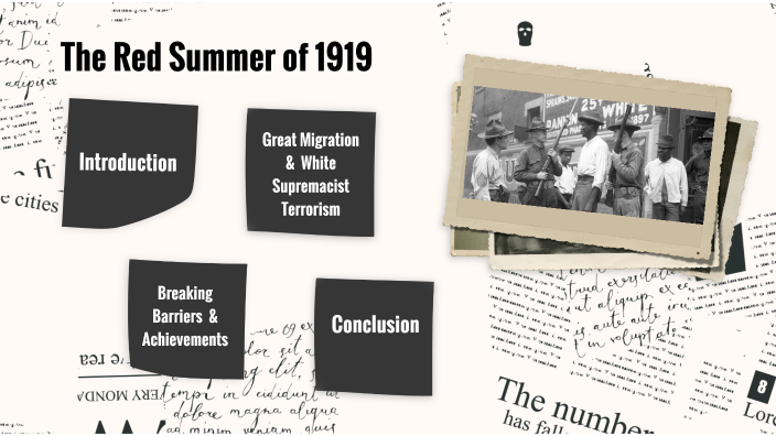 Sara Yamani- Red Summer of 1919 by Sara Yamani on Prezi