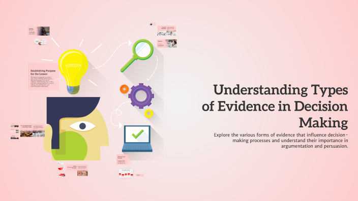 Understanding Types of Evidence in Decision Making by John Mark Ynion ...