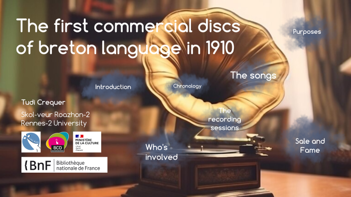 First commercial dics of breton language by Tudi Crequer