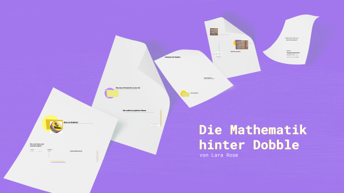 Die Mathematik hinter Dobble by Ro se on Prezi