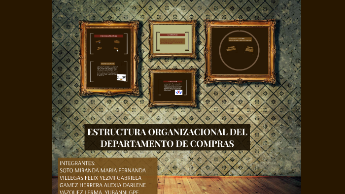ESTRUCTURA ORGANIZACIONAL DEL DEPARTAMENTO DE COMPRAS by Maria Fernanda ...