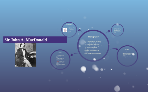 Sir John A. MacDonald was the first prime minister of Canada by laura ...