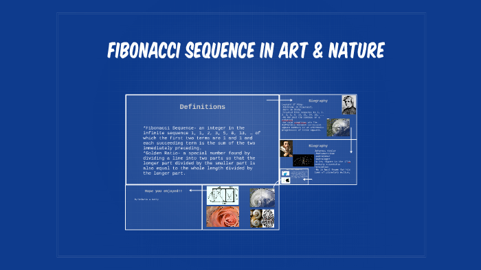 Fibonacci sequence in art & Nature by Kathy Adams on Prezi