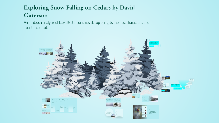Exploring Snow Falling on Cedars by David Guterson by Alexa Llorente on ...