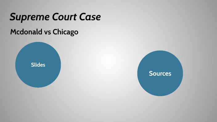 Mcdonald vs chicago by J-den Singer on Prezi