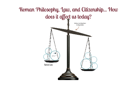 Roman Philosophy, Law, and Citizenship... How does it affect by Ziggy ...