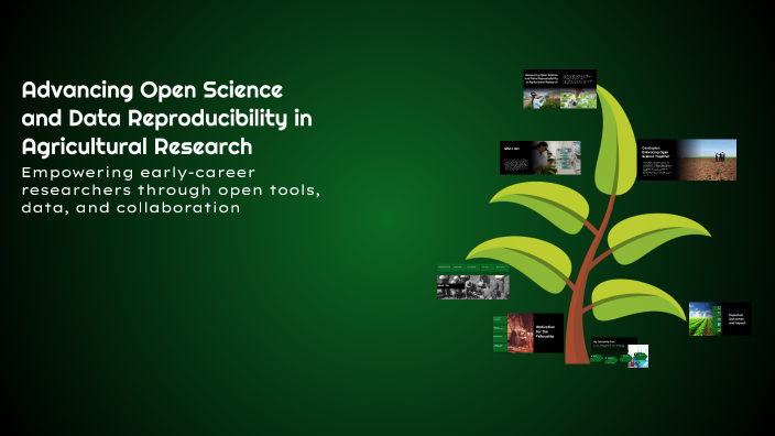 Advancing Open Science and Data Reproducibility in Agricultural ...