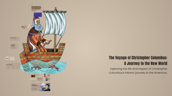 The Voyage of Christopher Columbus: A Journey to the New World by Gisel ...