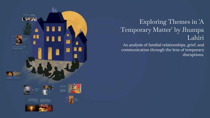 Exploring Themes in 'A Temporary Matter' by Jhumpa Lahiri by Aayisha ...