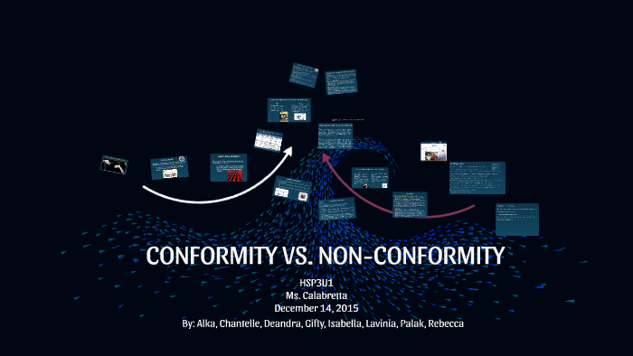 Conformity vs. Non-Conformity by Tamara Kutie on Prezi