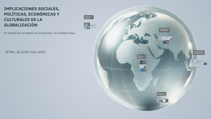 IMPLICACIONES SOCIALES, POLÍTICAS, ECONÓMICAS Y CULTURALES DE LA ...