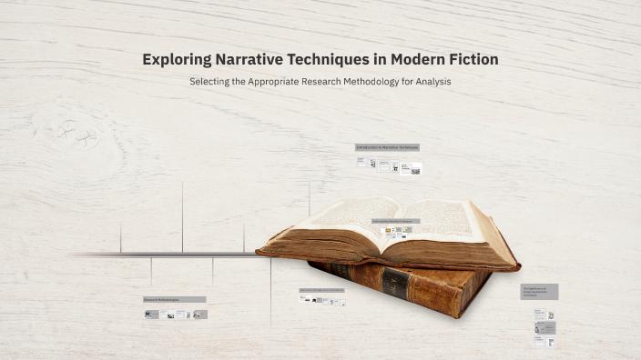Exploring Narrative Techniques in Modern Fiction by Plushy Lushy on Prezi