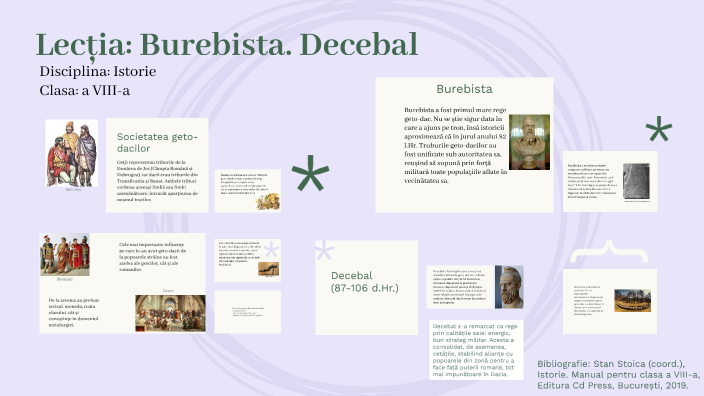 Burebista. Decebal by Maria Cornaciu on Prezi