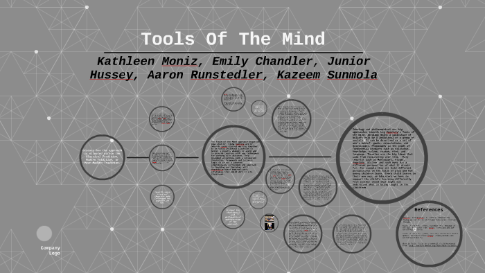 Tools Of The Mind by Sheridan Students on Prezi