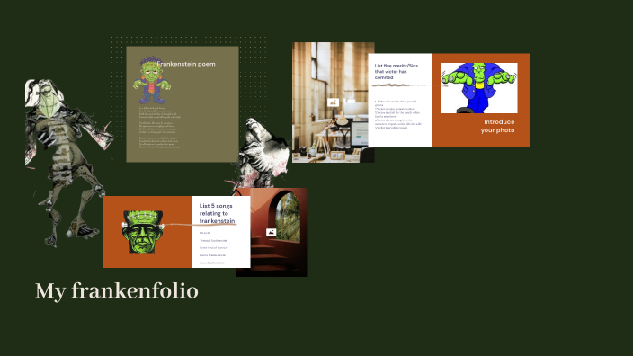 Frankenstein final project by JAMES VAUGHN on Prezi