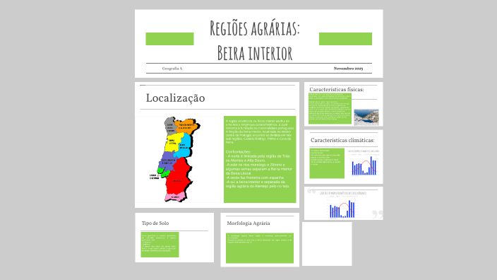 Trabalho de geografia A- Beira interior by Cristiane Silva on Prezi