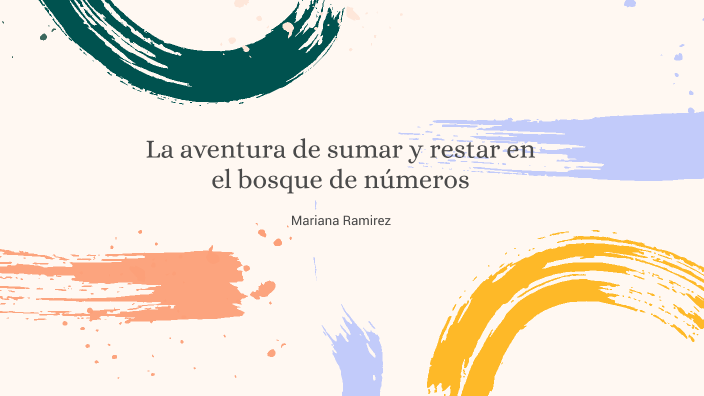 La aventura de sumar y restar en el bosque de números by Mariana ...