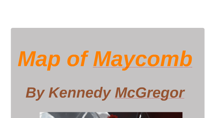 TKaM map by Kennedy McGregor on Prezi