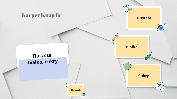 Tłuszcze, białka, cukry by Marta Knap on Prezi
