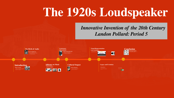 The 1920s Loudspeaker by Landon Pollard on Prezi