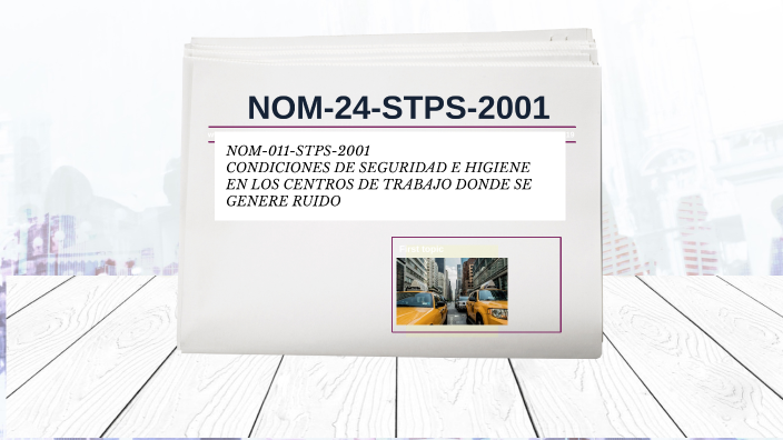NOM-024-STPS-2001 VIBRACIONES - by MARTIN CERDA MARTINEZ on Prezi