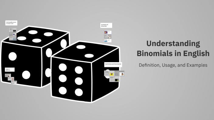 Understanding Binomials in English by MANEESHA POGABANDIGARI on Prezi