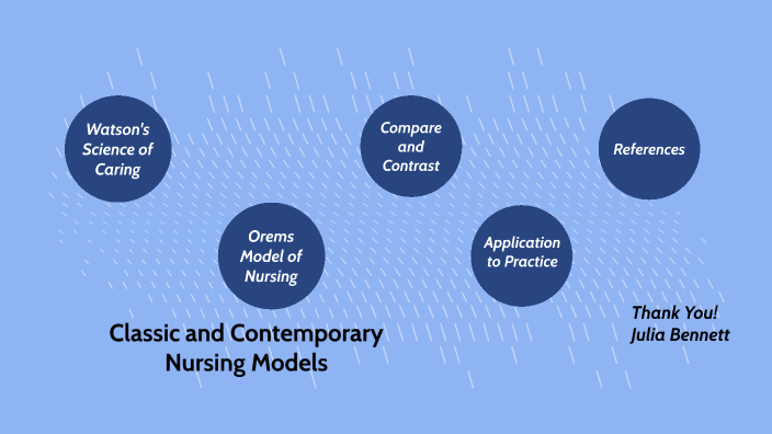 Classic and Contemporary Nursing Model by Julia Bennett on Prezi