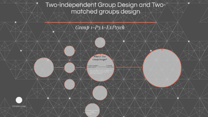 Two-independent Group Design and Two-matched groups design by Elaine ...