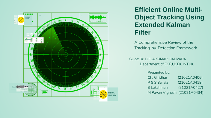Efficient Online Multi-Object Tracking Using Extended Kalman Filter by Pavan Vignesh on Prezi