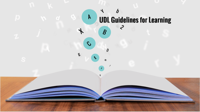 UDL Guidelines for Learning by Mark Iwinski on Prezi