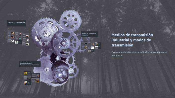 Medios de transmisión industrial y modos de transmisión by Alexander ...