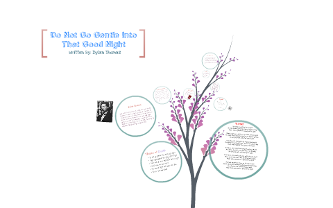 Do Not Go Gentle Into That Good Night by Dylan Thomas by Chanelle M on ...