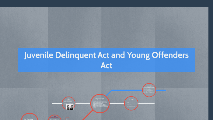 Juvenile Delinquent Act and Young Offenders Acts by Shamsa Mohamed