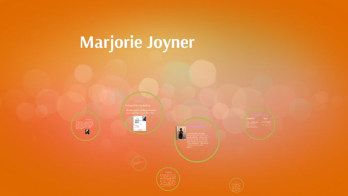 Marjorie Joyner by Jamil Randall on Prezi