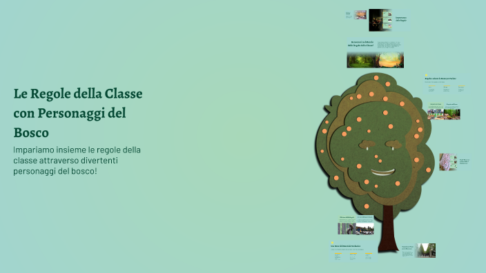 Le Regole della Classe con Personaggi del Bosco by Angela Cannella on Prezi