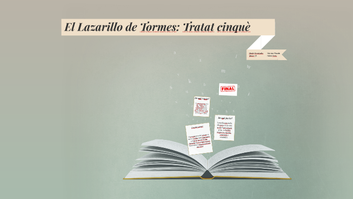 El Lazarillo de Tormes: Tratado Cinco by Jenny Ji on Prezi