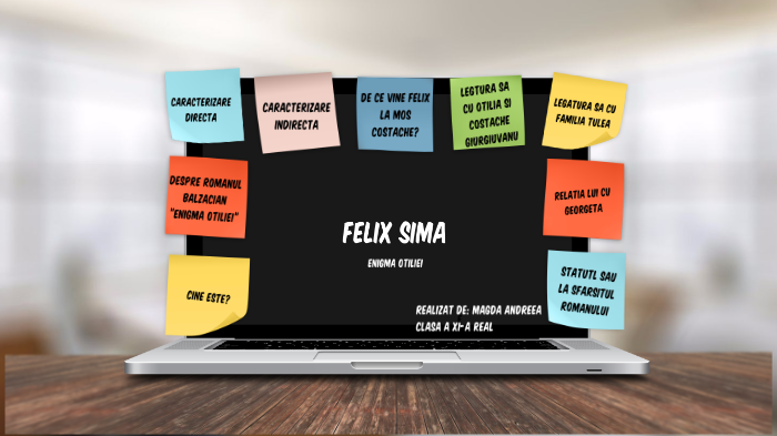 Felix Sima - Enigma Otiliei by Andre Mag on Prezi