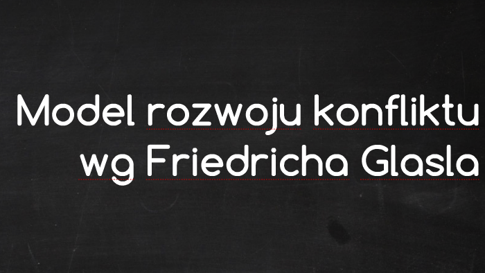 Model rozwoju konfliktu wg Friedricha Glasla by Elżbieta Szwaja on Prezi