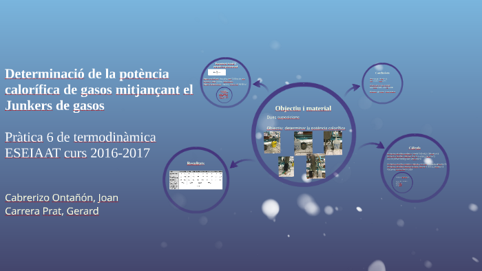 Determinació de la potència calorífica de gasos mitjançant e by Gerard ...