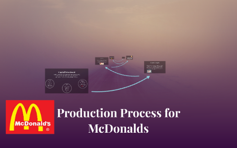 Production Process for McDonalds by Amanda Pattison on Prezi