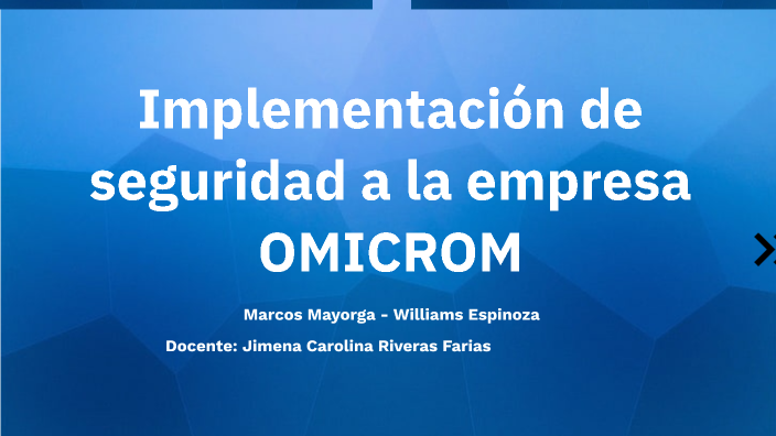 ET seguridad en sistemas by Marcos Mayorga on Prezi