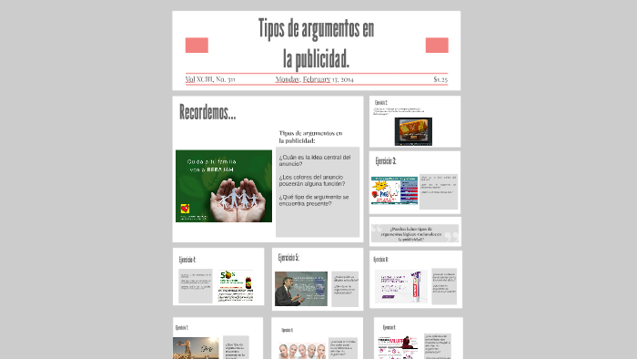 Tipos de argumentos en la publicidad. by Marisol Castro Pavez on Prezi