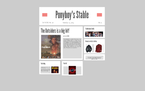 Ponyboy's Stable by Alex Irby on Prezi